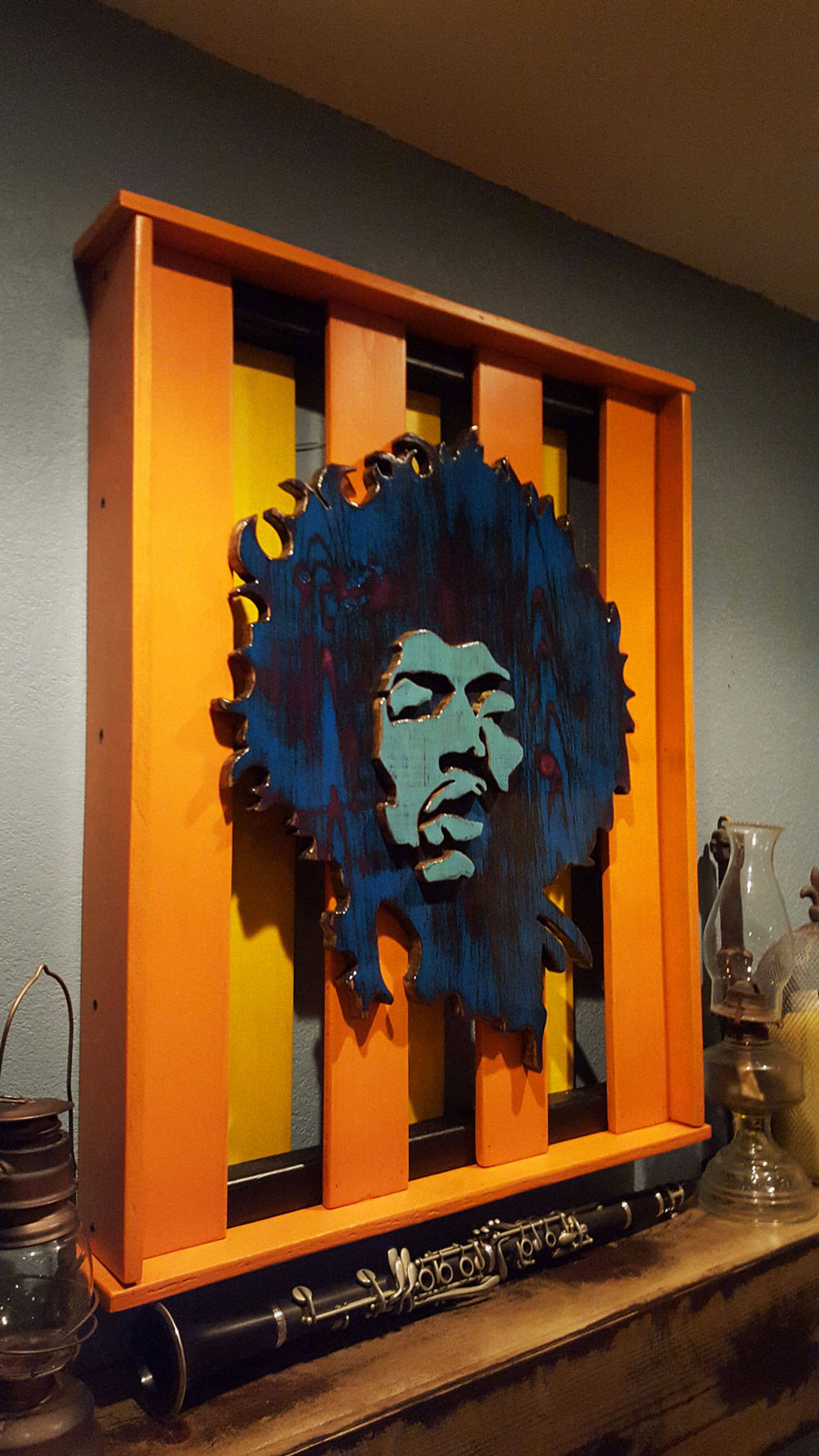 JIMI HENDRIX Wooden Sign Wall Sign Wall Decor Wall Art | Etsy