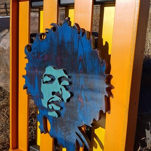 JIMI HENDRIX Wooden Sign wall Sign Wall Decor Wall Art Music Music Art ...