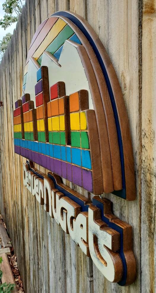 DENVER NUGGETS 3D Wall Sign Wall Art Wall Decor - Etsy