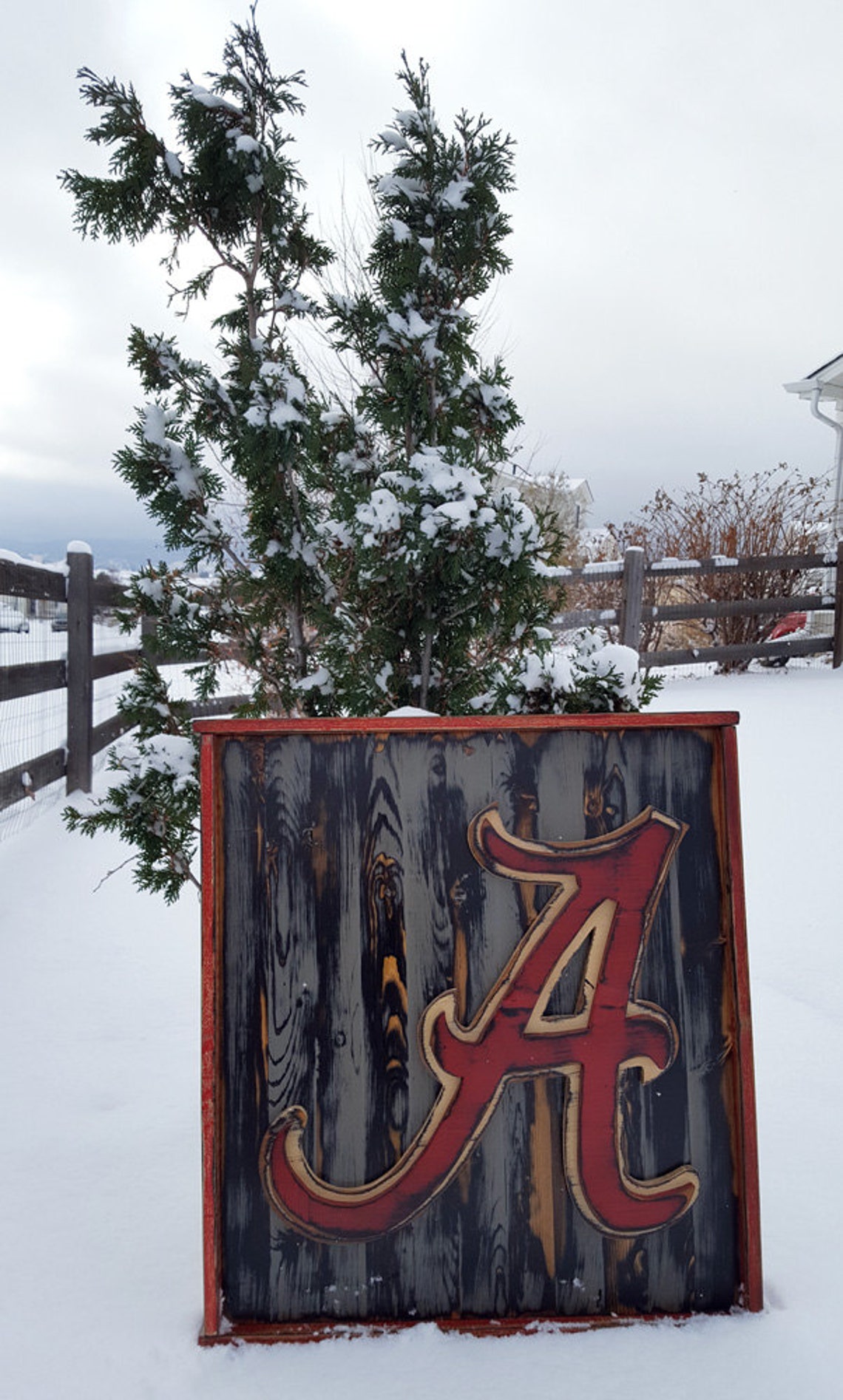 UNIVERSITY OF ALABAMA Wooden Sign college Football 3D Wall - Etsy