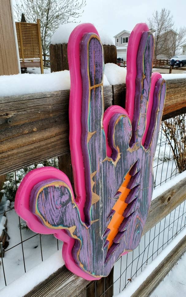 JERRY GARCIA Wall Art jerry Hand Grateful Dead Wall Sign - Etsy