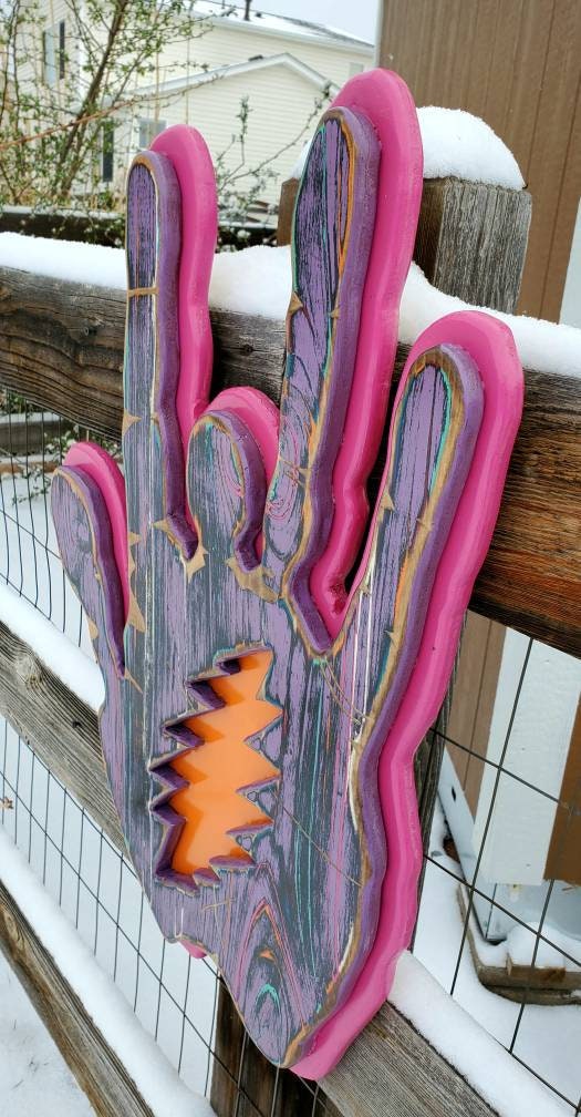 JERRY GARCIA Wall Art jerry Hand Grateful Dead Wall Sign - Etsy