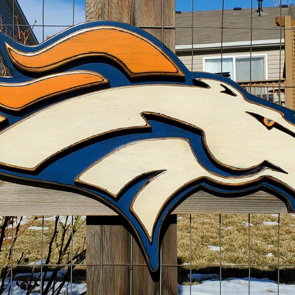 Denver Broncos Sign - Etsy