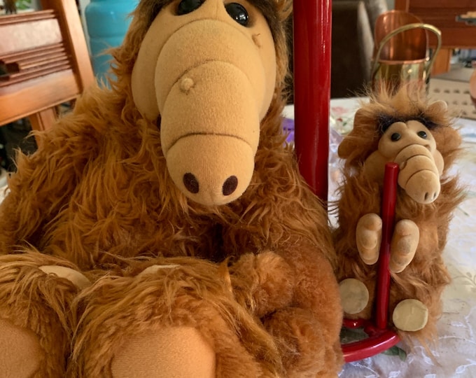 Vintage Alf Plush Doll, 1986 Alien Productions, Alf Plush Clip on ...