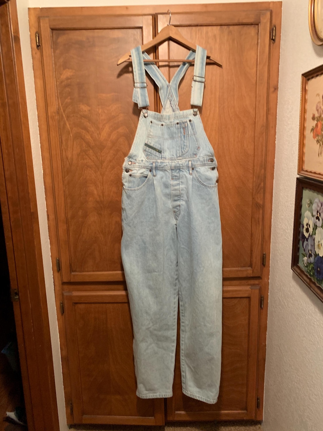 Vintage Bugle Boy Overalls, Denim Overalls - Etsy
