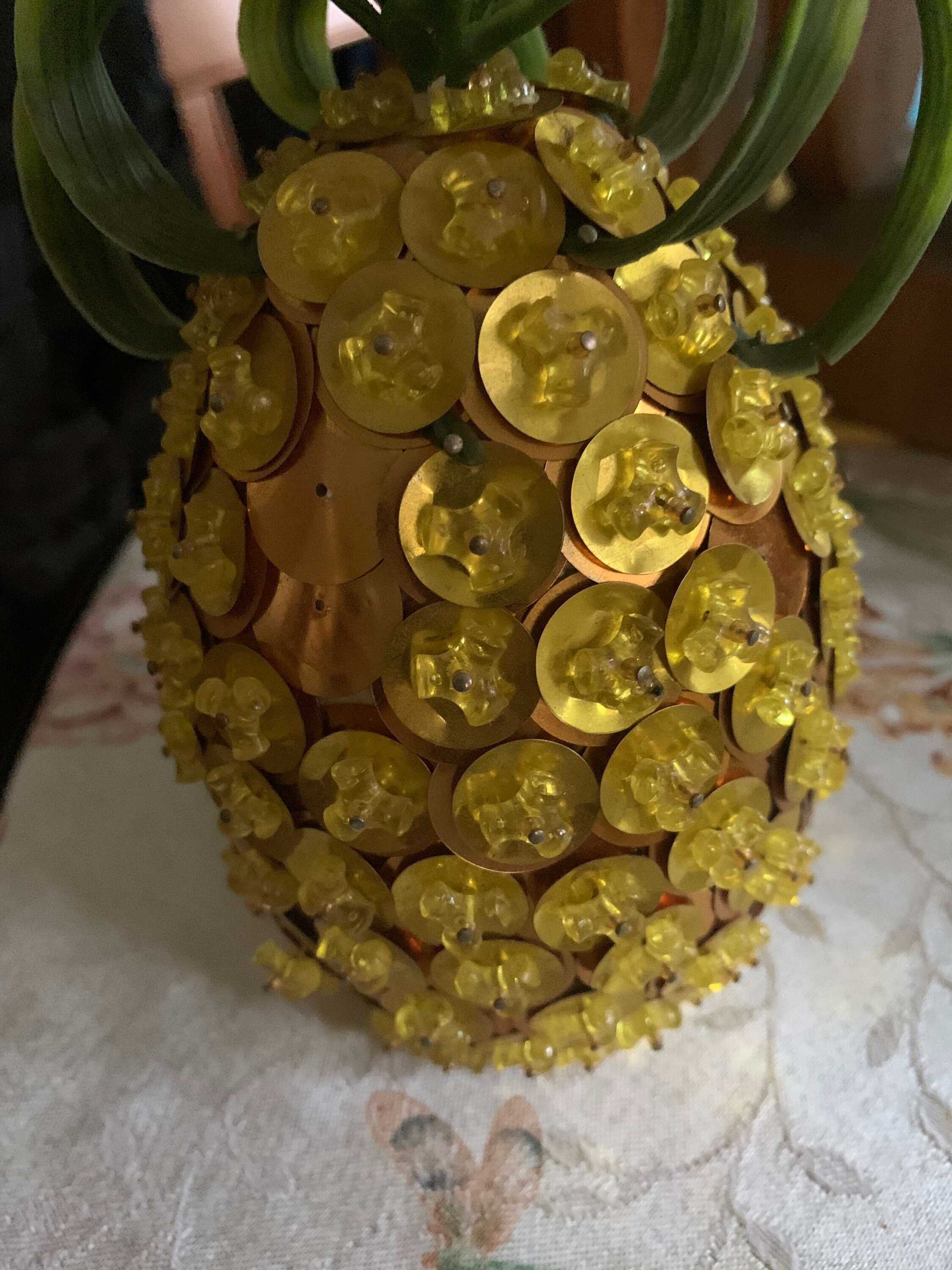 Vintage Sequin Fruit, Artificial Fruit, Fruit Decor - Etsy