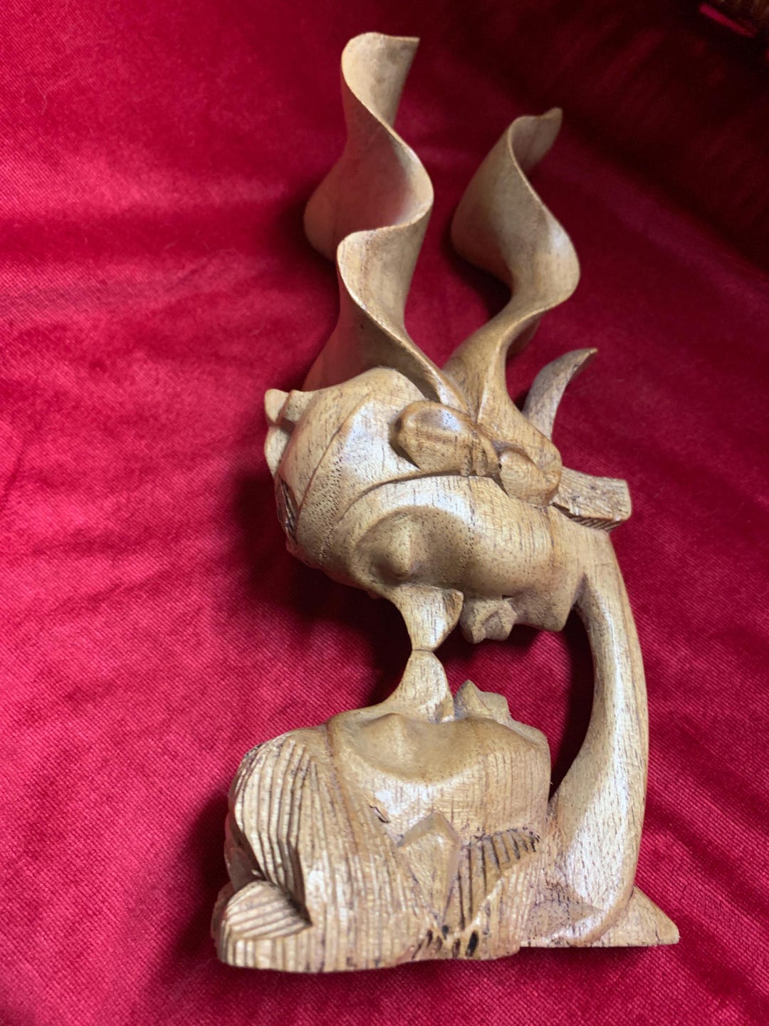 Indian God Rama and Sita Balinese Wooden Sculpture - Etsy