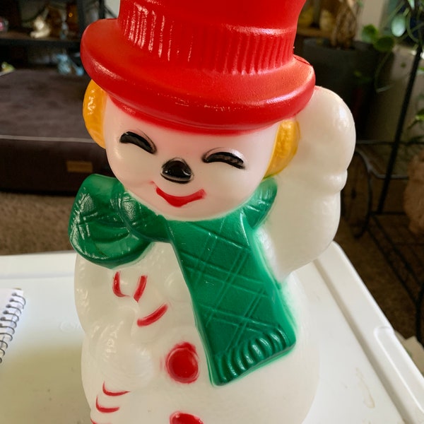 Blow Mold Snowman - Etsy