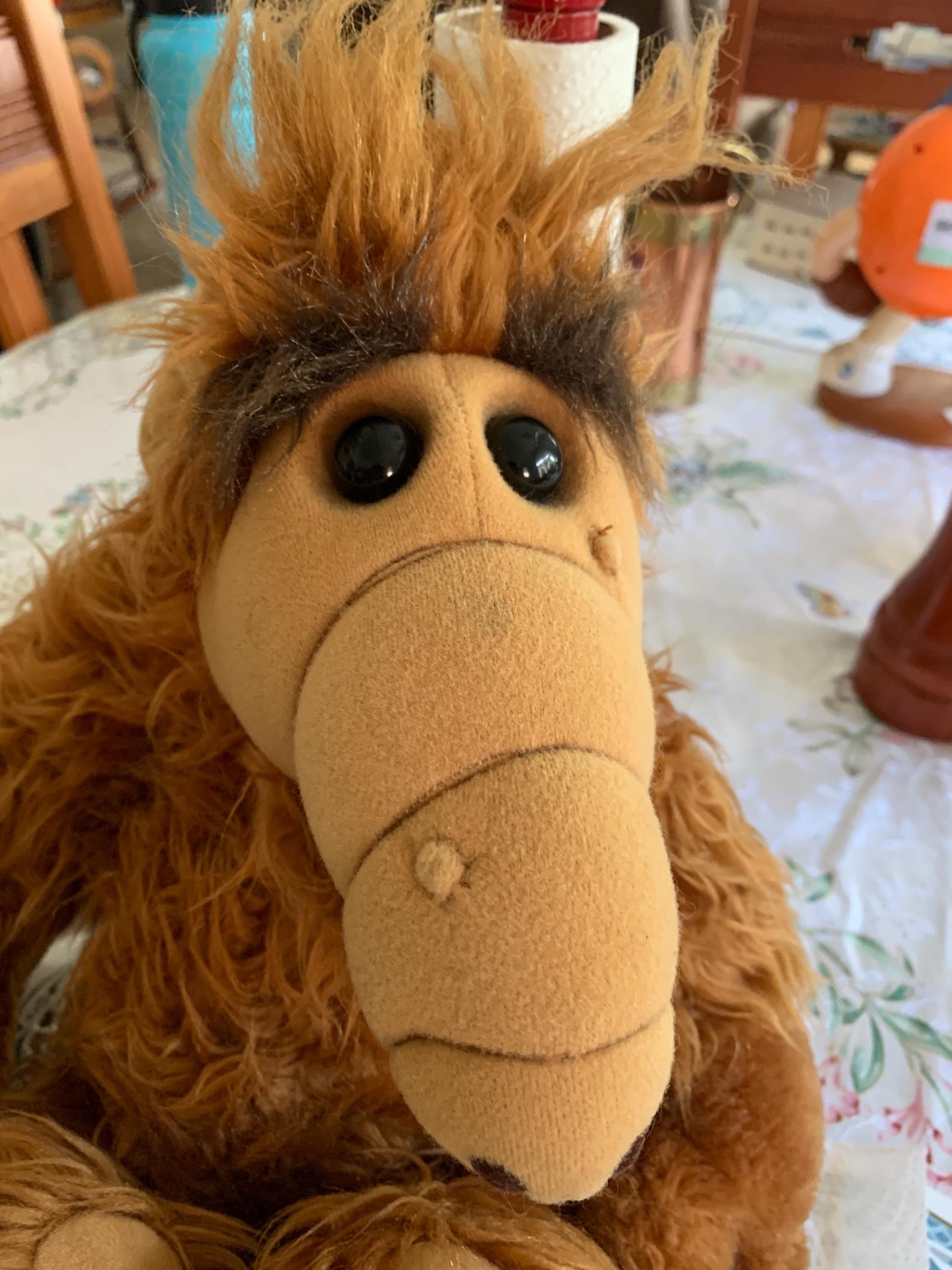 Vintage Alf Plush Doll, 1986 Alien Productions and Alf Plush Clip on ...