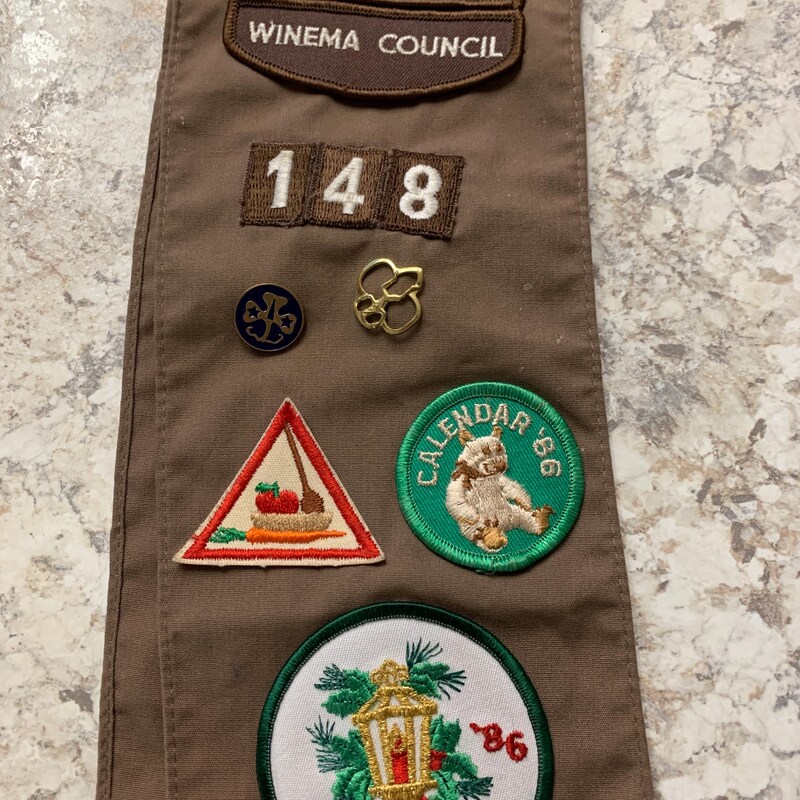 Girl Scout Sash - Etsy