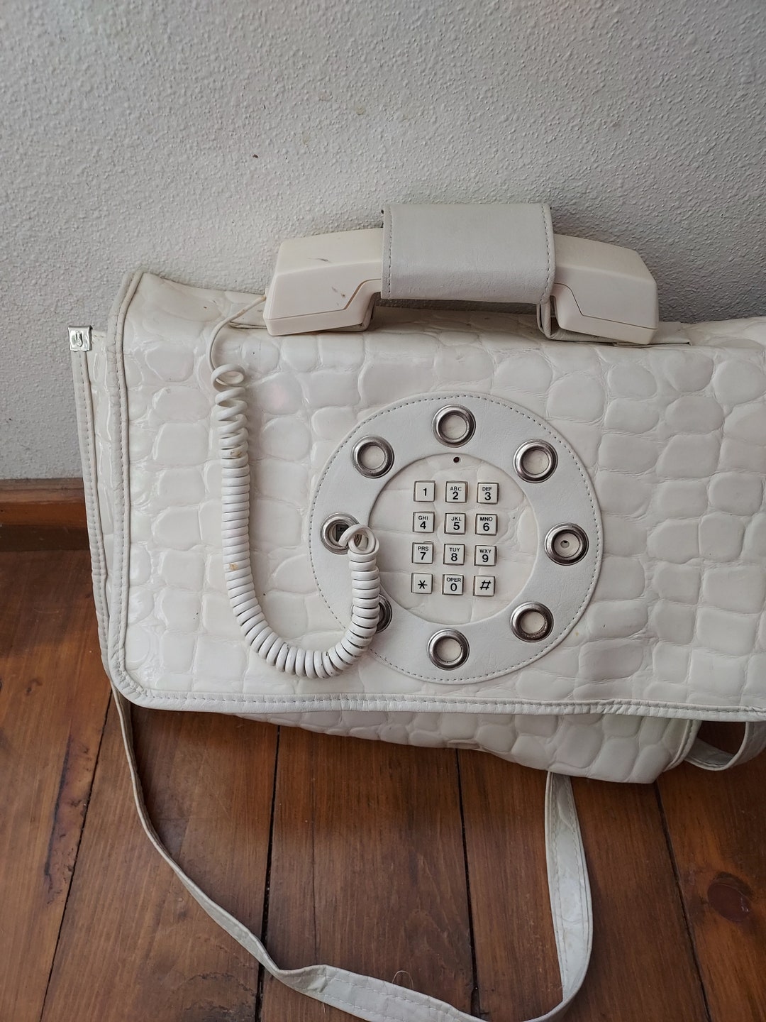 Telephone Purse, Vintage Telephone Purse, Dallas Handbags Telephone ...