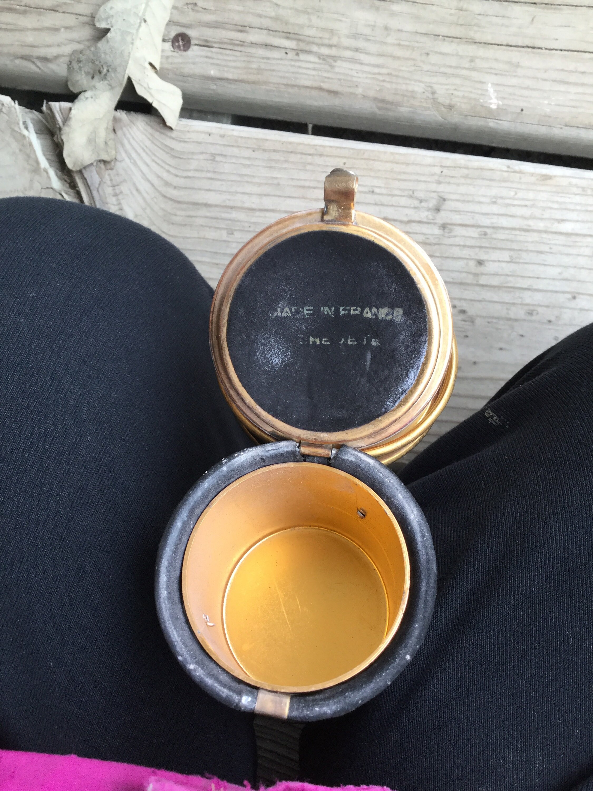 Compact Wristlet, Powder Compact Made in France, 1940s, 1930s, Vintage ...