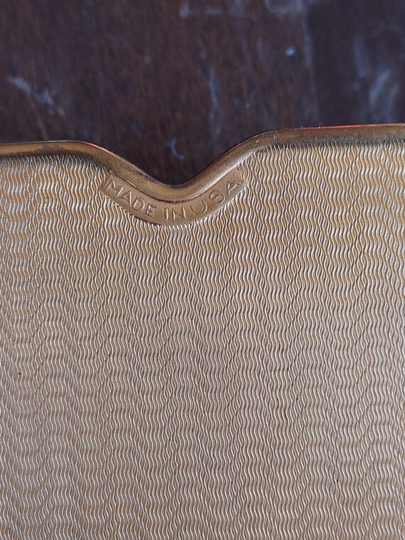 Vintage US Navy Compact, Military Powder Compact, USN… - Gem