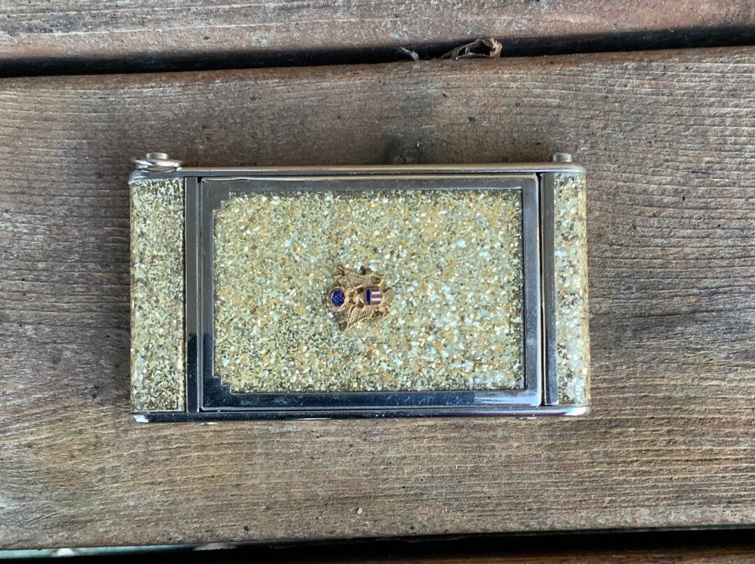 Girey Camera Shaped Compact, Figural Compact, Vintage Powder Compact ...