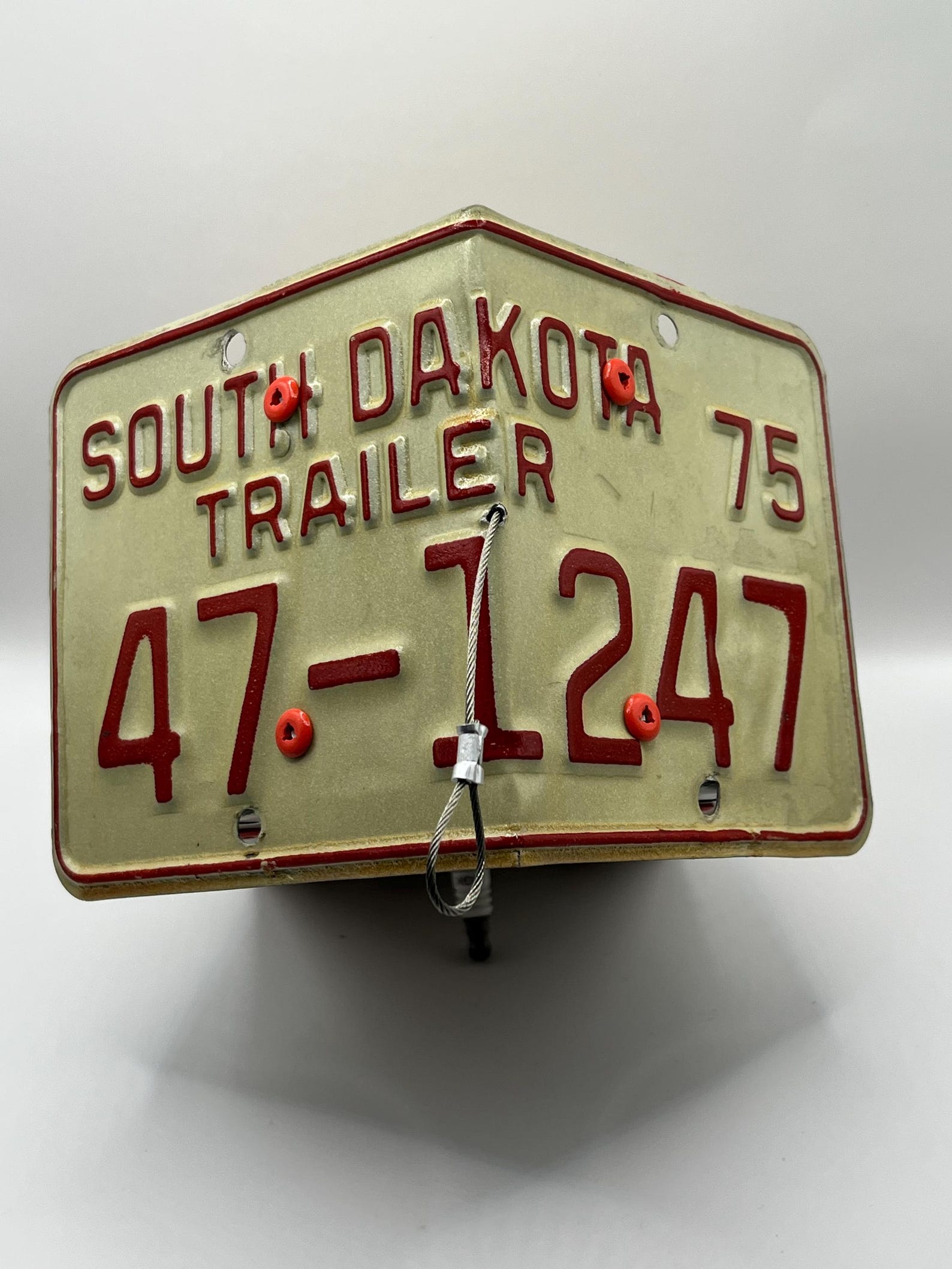 S.dakota Trailer License Plate Birdhouse - Etsy