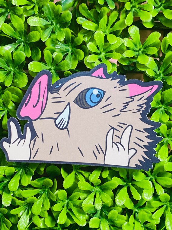 Anime Waterproof Vinyl Sticker - Etsy