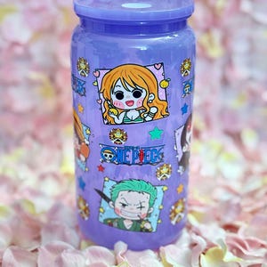 Anime Cup | Plastic Cups | Reusable Cup | Anime Plastic Cup | Cute Cup ...