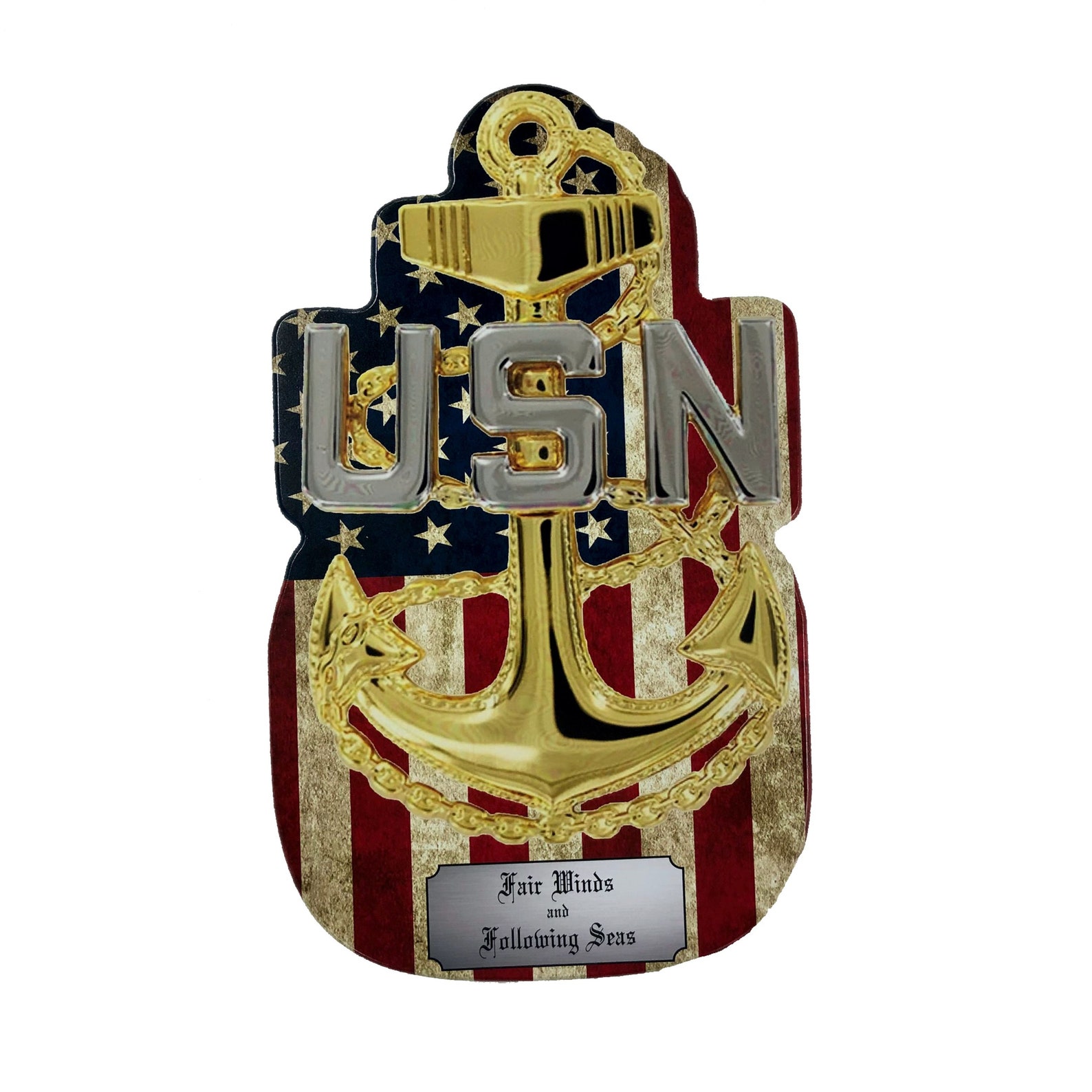 US Navy Enlisted Rank Wall Hanging - Etsy