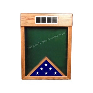 Any Rank Shadow Box - 3x5 Flag - Etsy