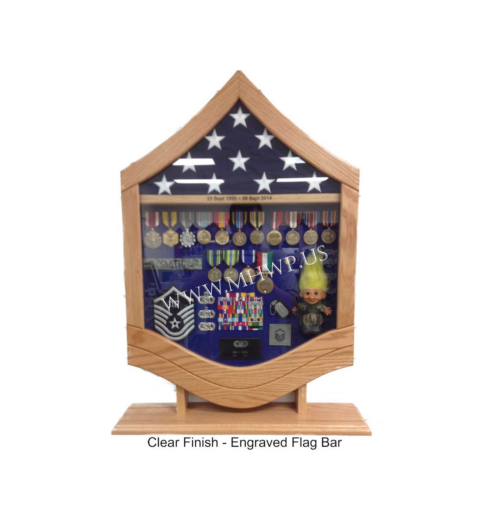 Air Force E7 Master Sergeant Shadow Box 3x5 Flag - Etsy