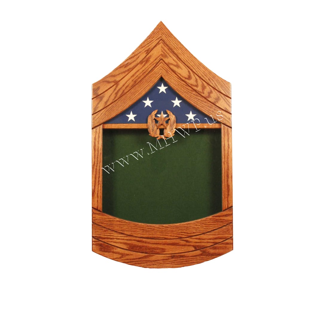 Army (E9) Command Sergeant Major Shadow Box - Etsy