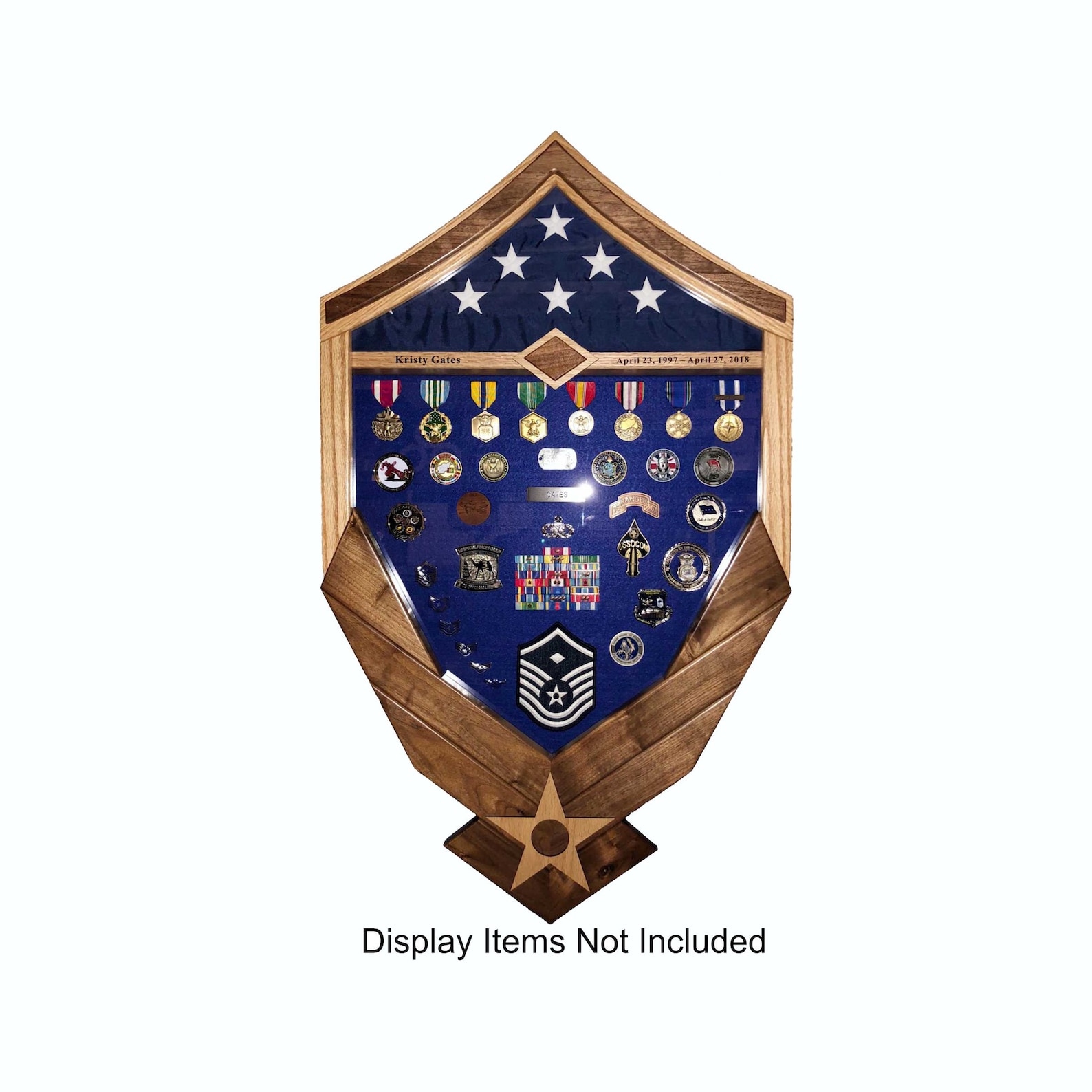 Air Force Logo E7 Master Sergeant Shadow Box 3x5 Flag - Etsy