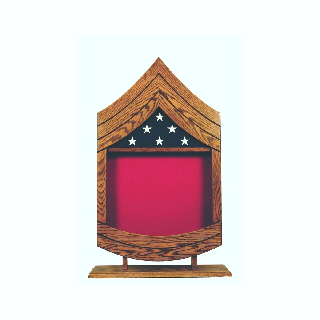 Marine E-7 Gysgt Shadow Box - Etsy