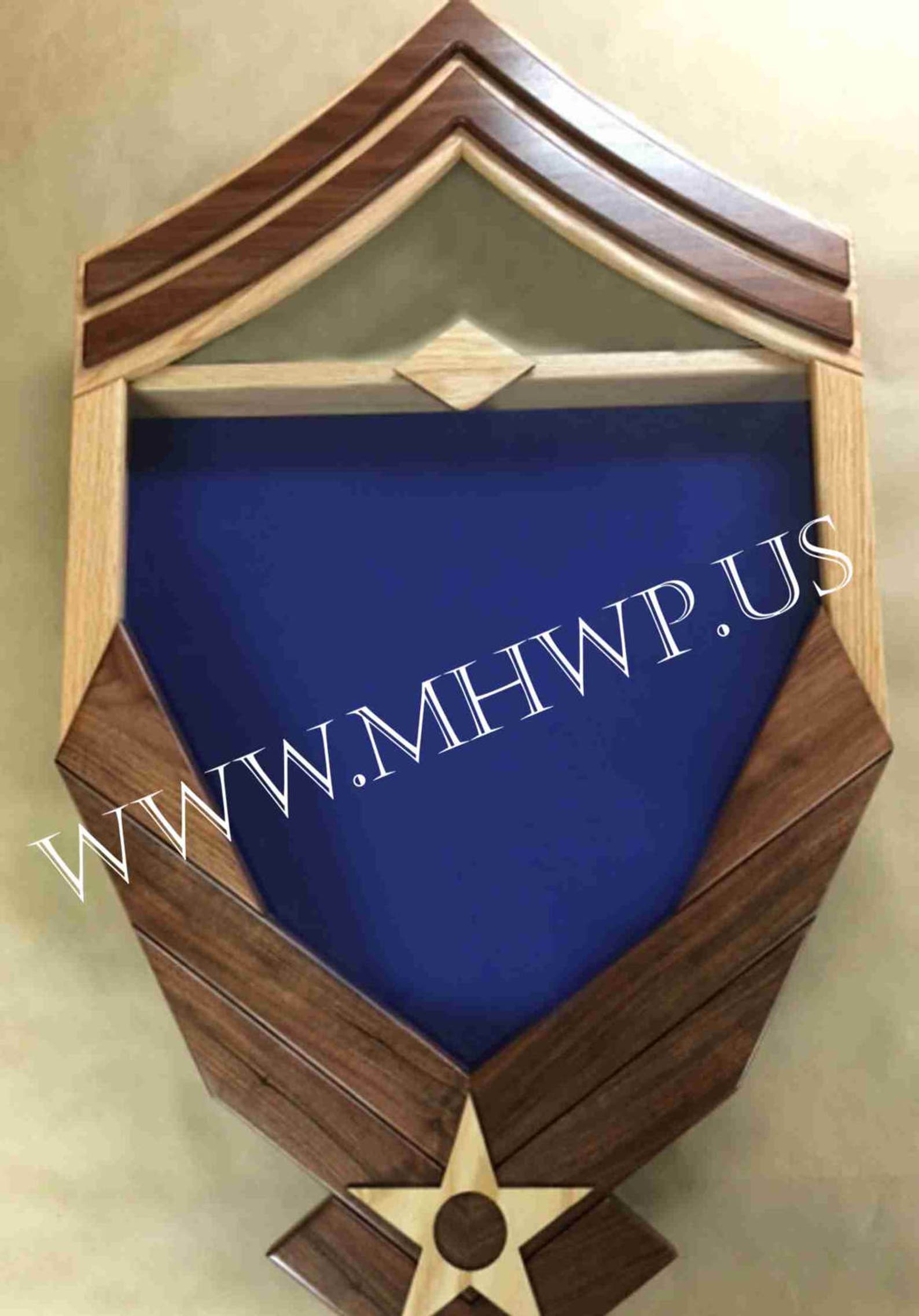 Air Force Logo E8 Senior Master Sergeant Shadow Box 3x5 - Etsy