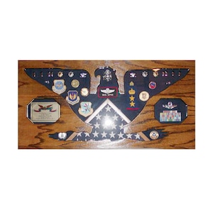 Military Officer Shadow Box - O-6 Colonel or Captain - Etsy