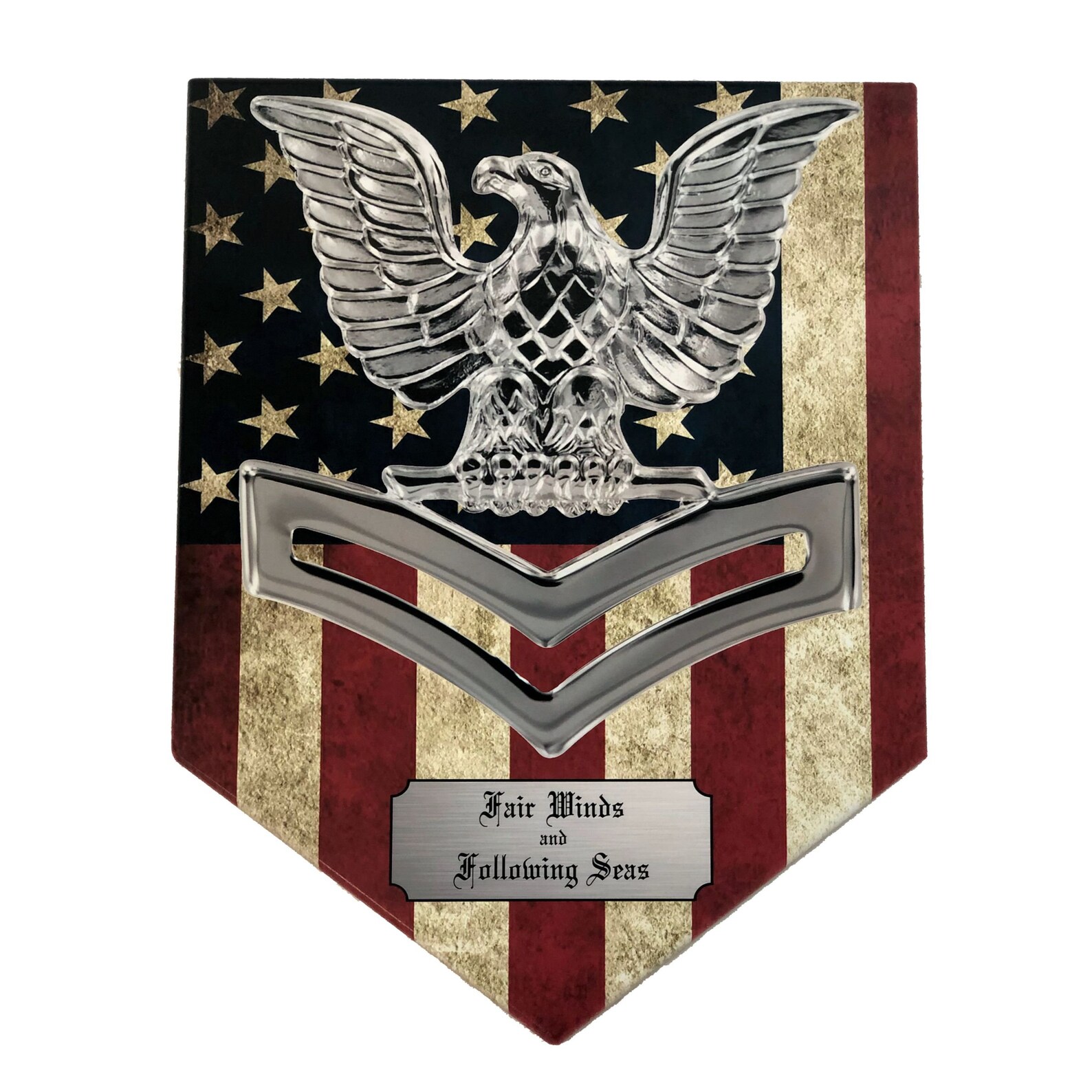US Navy Enlisted Rank Wall Hanging - Etsy