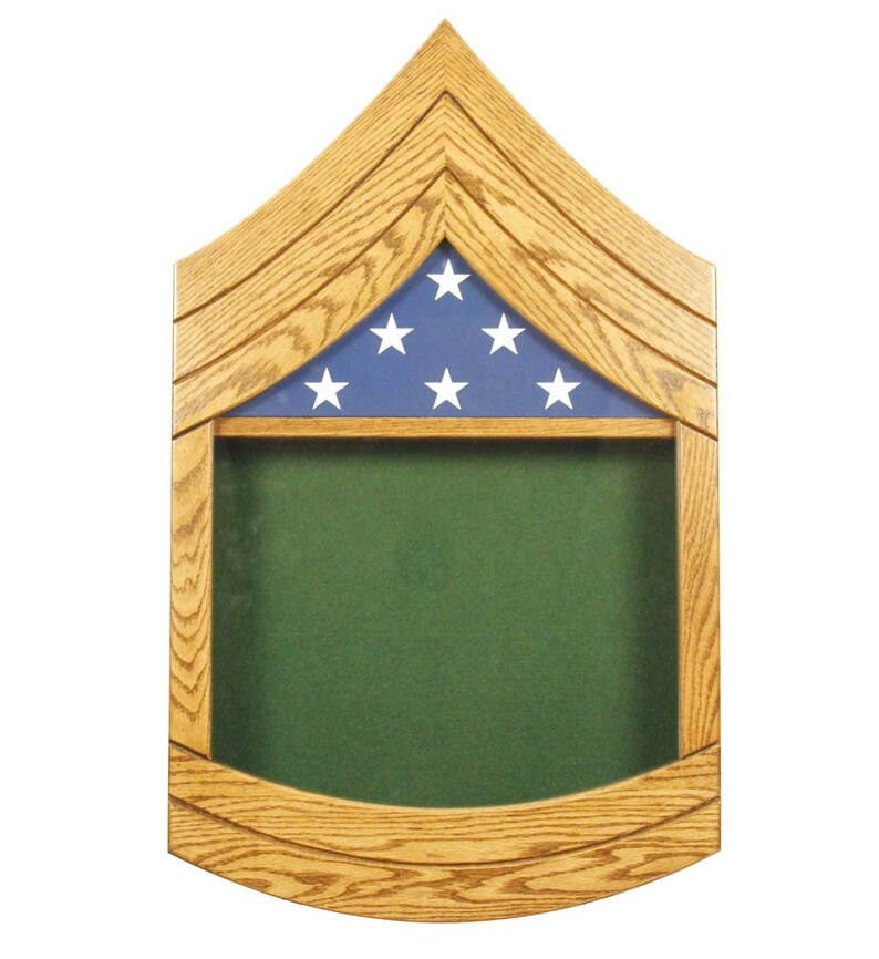 Army E7 Sergeant First Class Shadow Box | Etsy