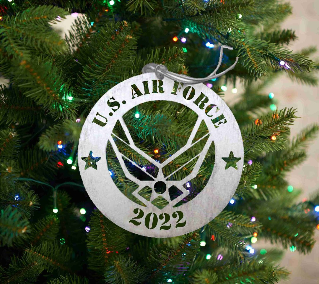 Air Force Logo Christmas Ornament - Etsy