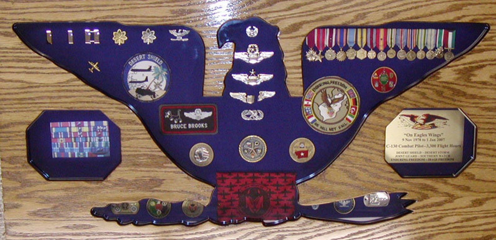 Military Officer Shadow Box - O-6 Colonel or Captain - Etsy