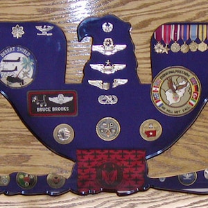 Military Officer Shadow Box - O-6 Colonel or Captain - Etsy