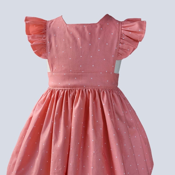 Girls Pinafore Dress - Etsy