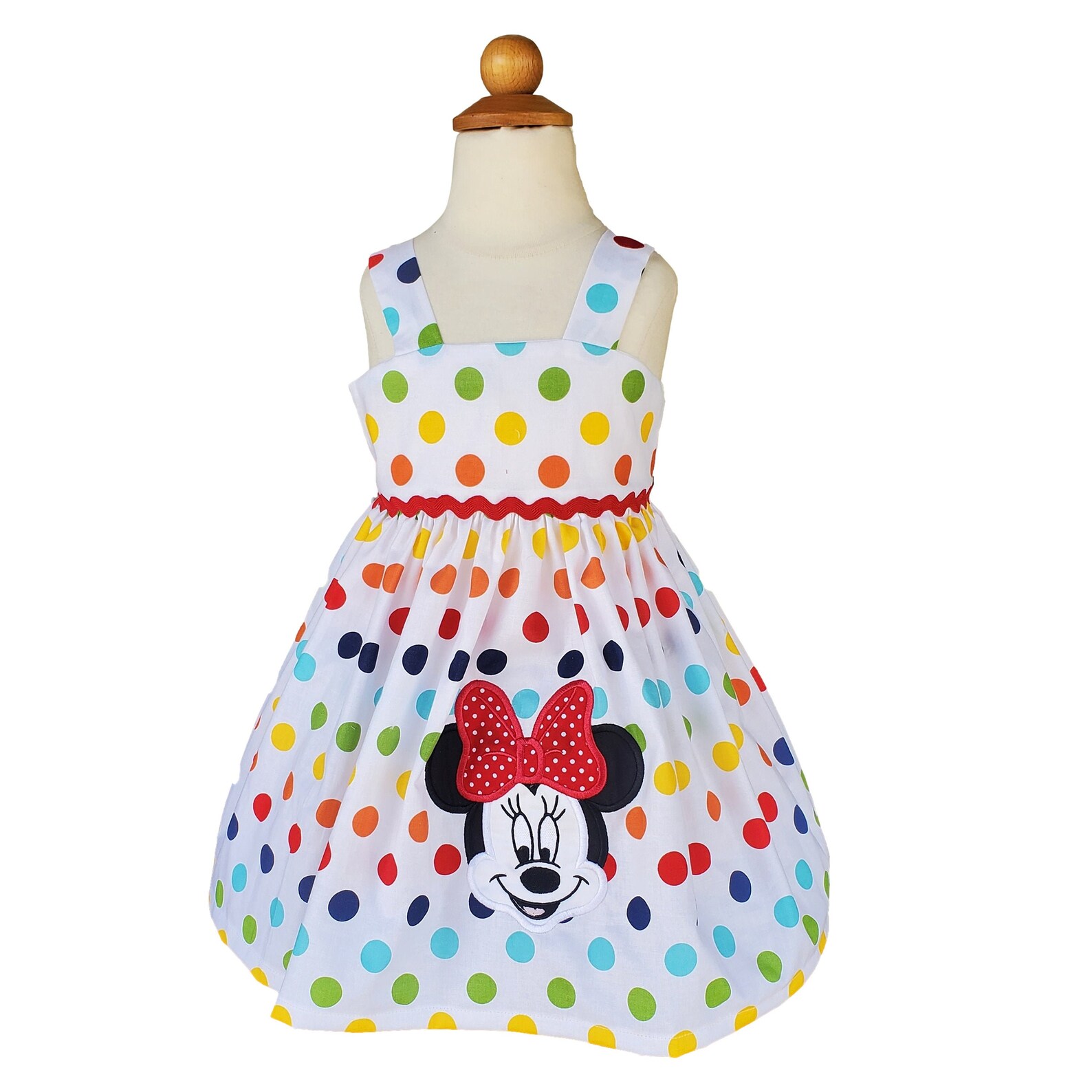 Minnie Mouse Dress Polka Dot Dress Disney Dress Minnie | Etsy