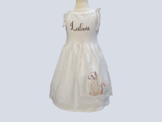 Lion King Dress, Simba Birthday Dress, Personalized Lion King Dress ...