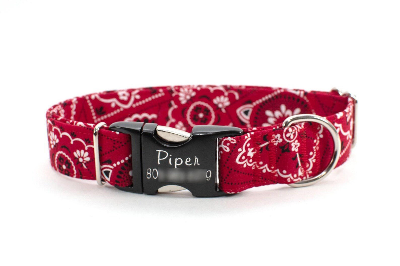 Engraved ID Buckles - Personalized Dog ID Metal Buckles - Etsy