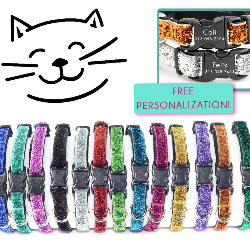 Fancy Cat Collar - Etsy