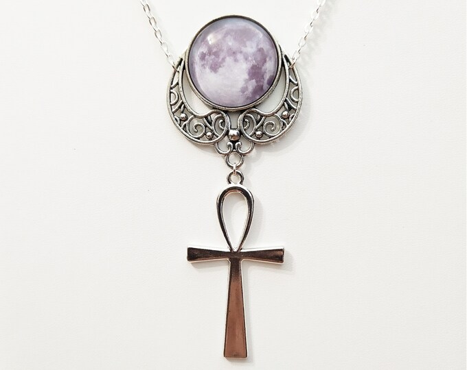 Moon Necklace, Esoteric Jewelry, Occult Jewelry, Magical Necklace ...