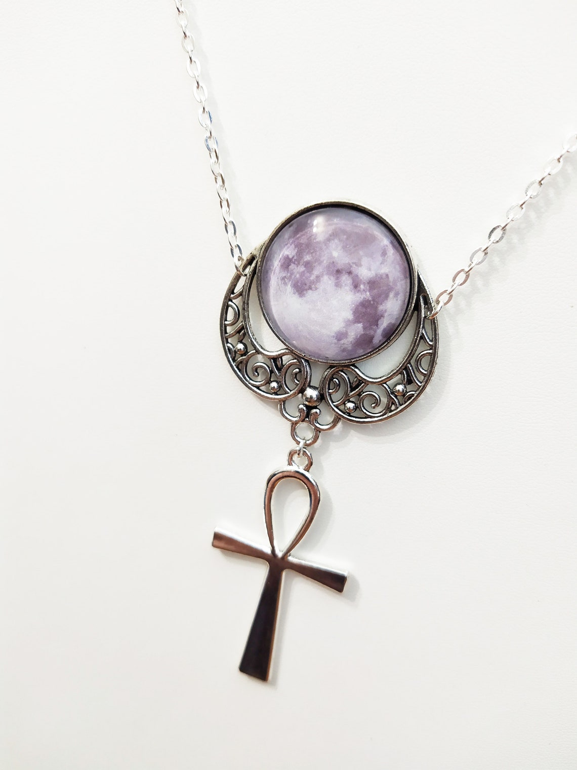 Moon Necklace, Esoteric Jewelry, Occult Jewelry, Magical Necklace ...