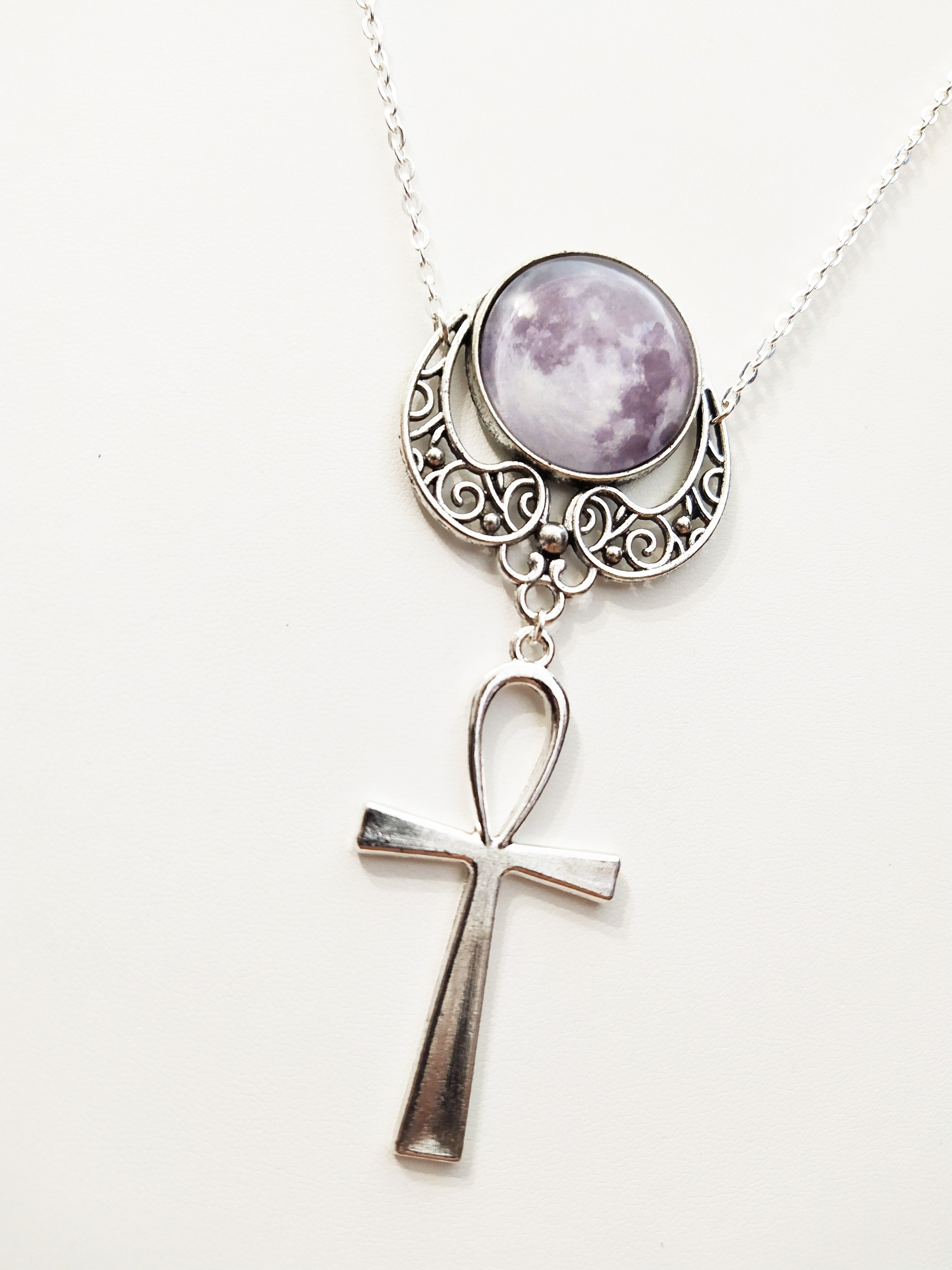 Moon Necklace, Esoteric Jewelry, Occult Jewelry, Magical Necklace ...