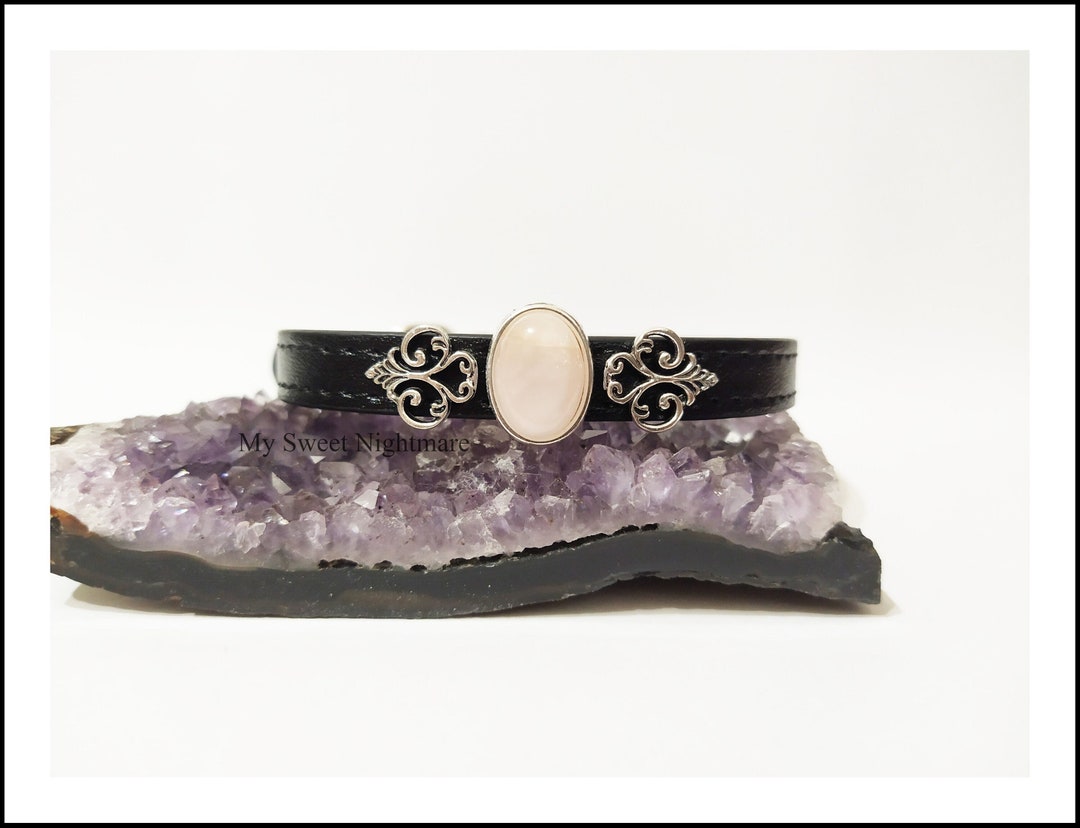 Crystal Cat Collar, Victorian Collar, Amethyst Cat Collar, Witches Cat ...