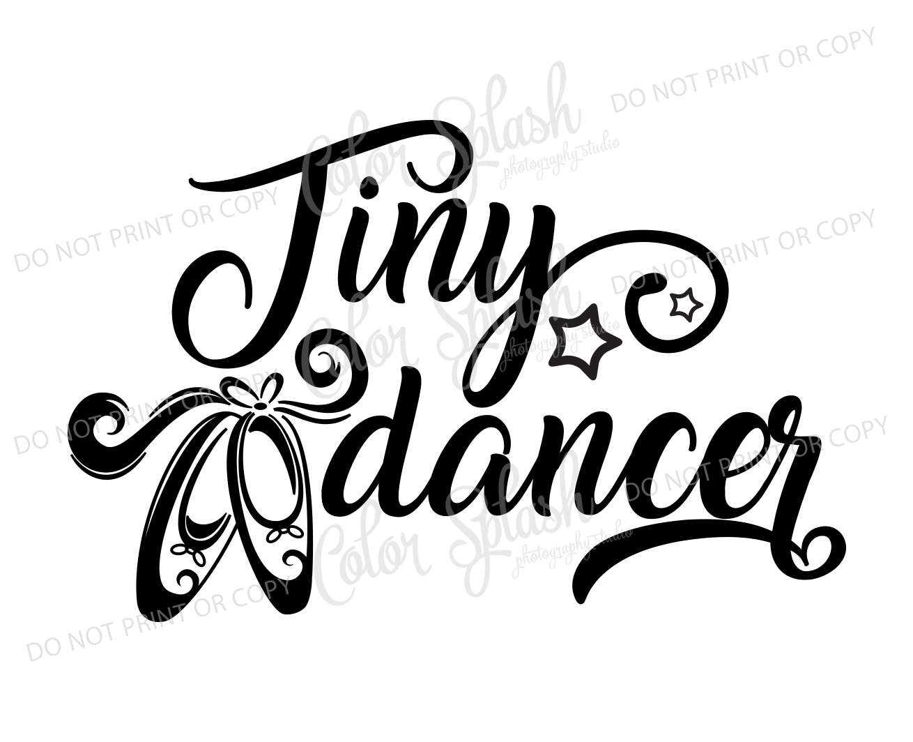 Tiny Dancer Svg Dxf Png Eps Cutting File Silhouette Cameo | Etsy