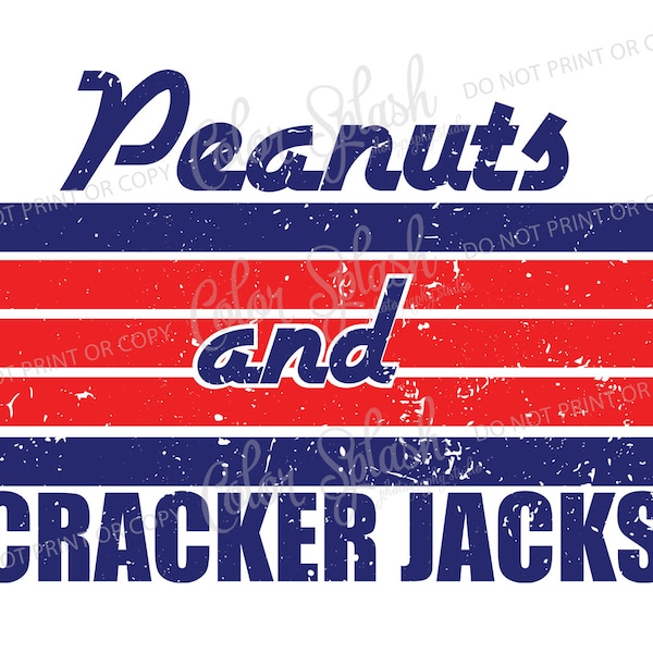 Peanuts and Cracker Jacks - Etsy