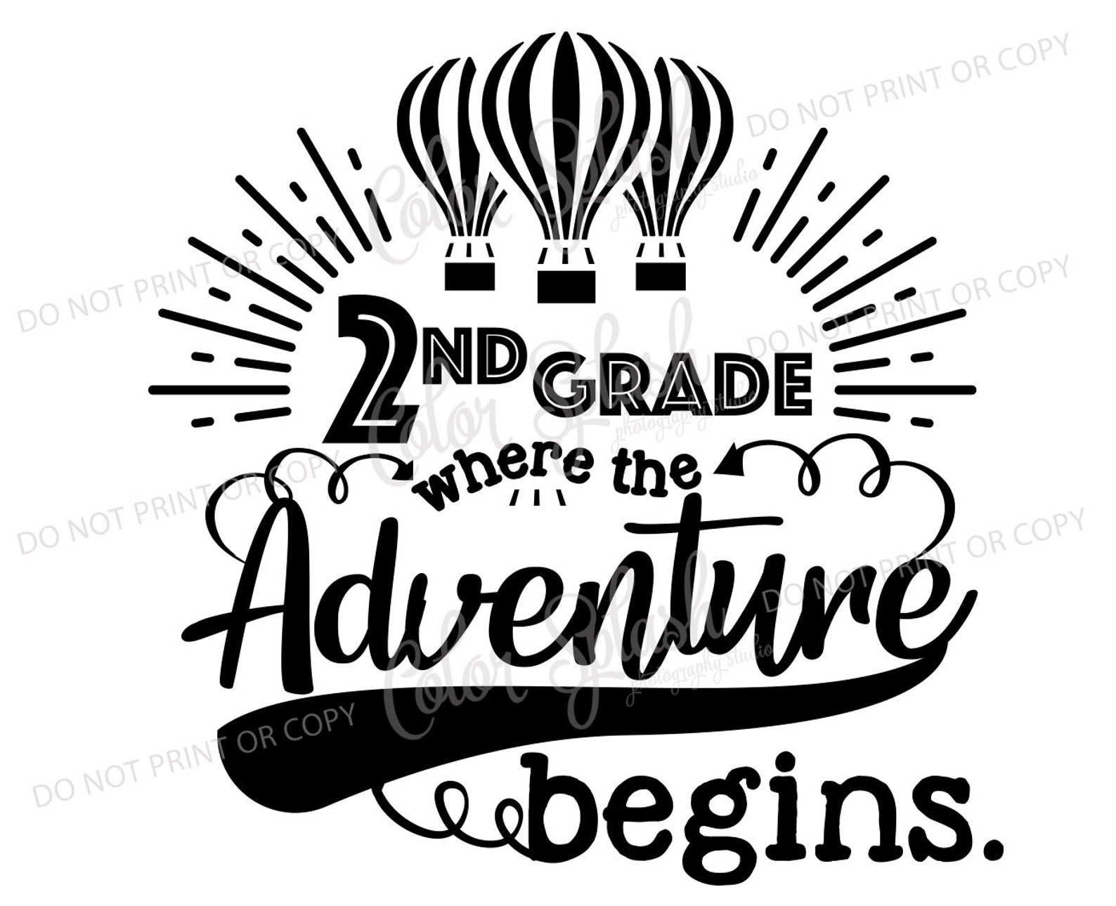 2nd Grade Back to School Shirt Teacher Adventure Svg Dxf - Etsy