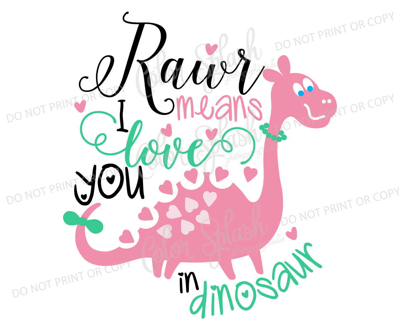 Rawr Means I Love You In Dinosaur Facebook Cover