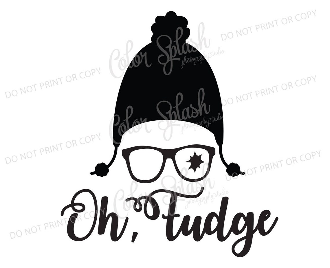 Oh Fudge Svg Png Eps Dxf Cut File Cricut File - Etsy