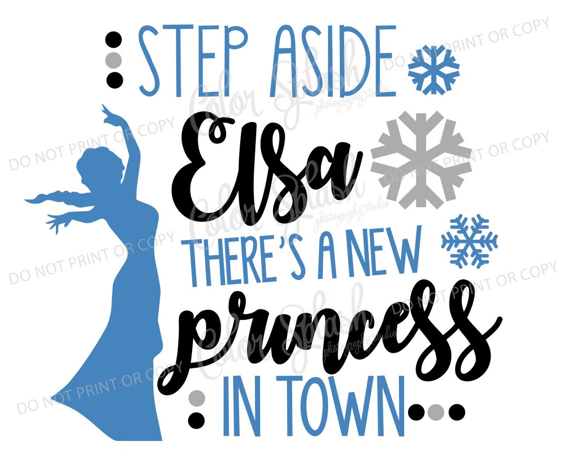 Princess Mouse, Princess Elsa Frozen Svg, Png, Eps, Sublimation ...