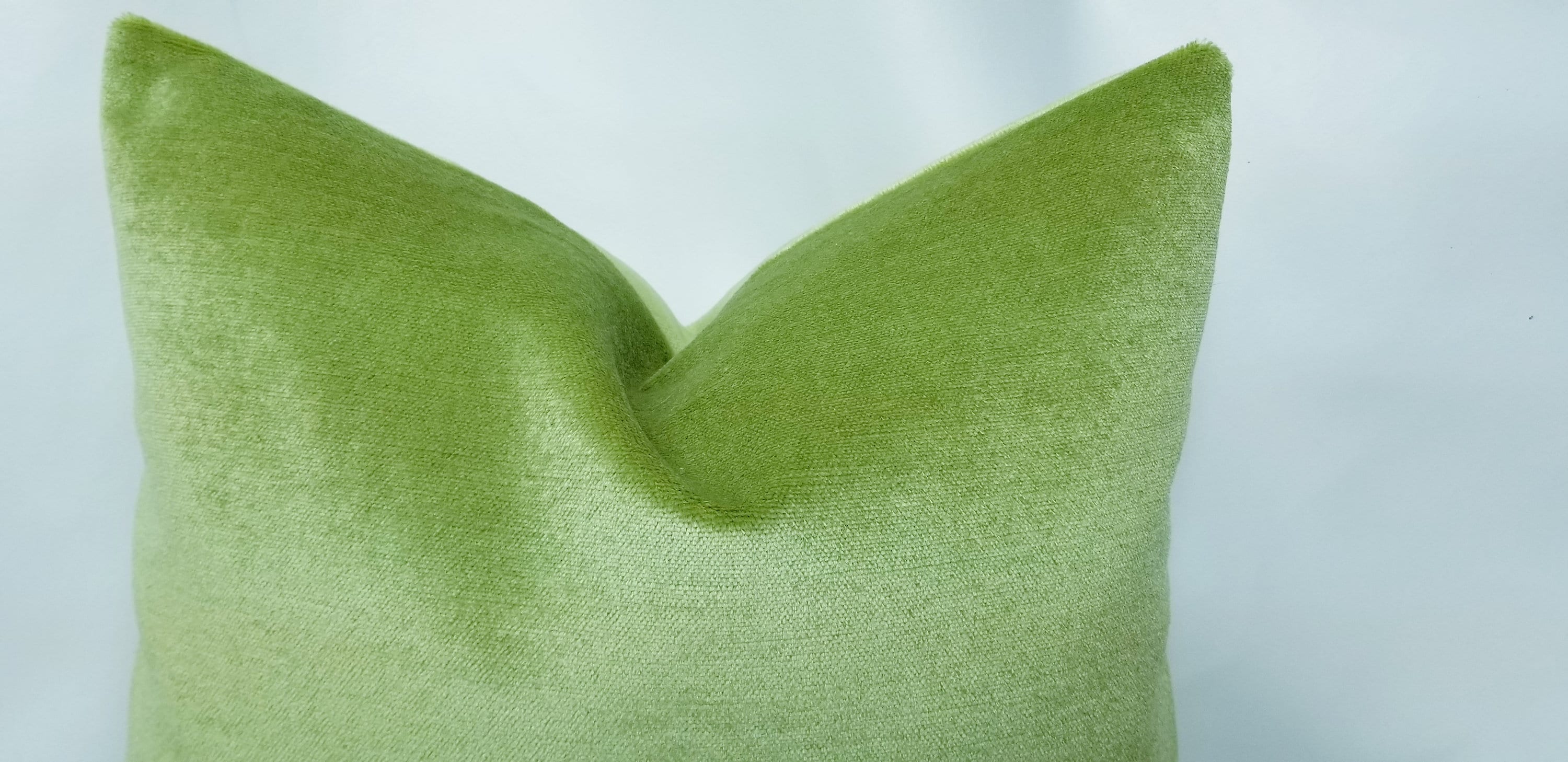Donghia GINGER in Mambo Green Mohair Velvet From Netherlands Double ...